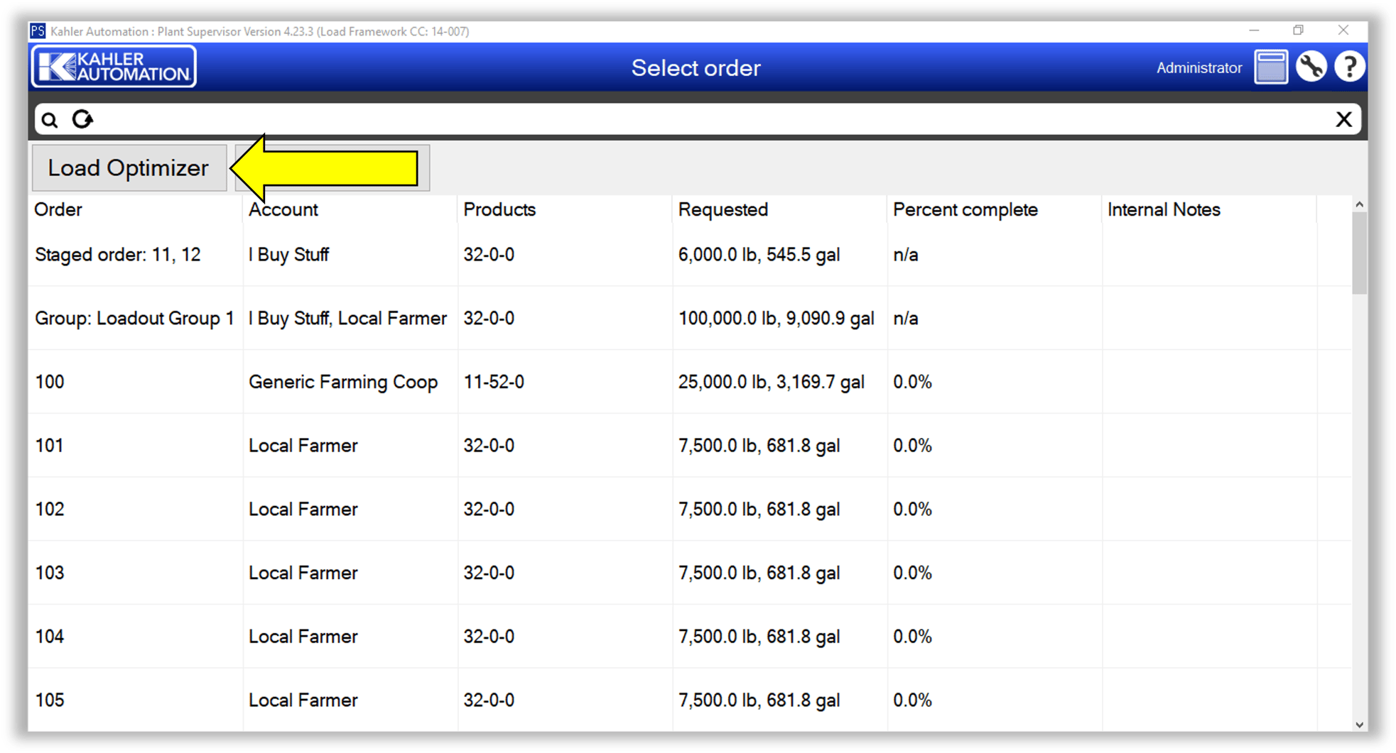 Load Optimizer and Loadout Groups