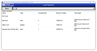 Load Optimizer and Loadout Groups