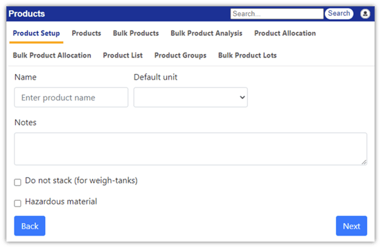 Product Setup Tool
