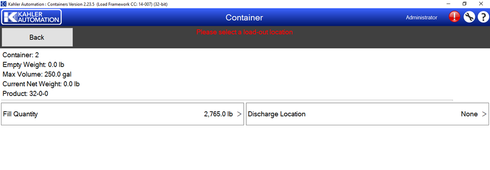 Filling a Container with Container Filling 2