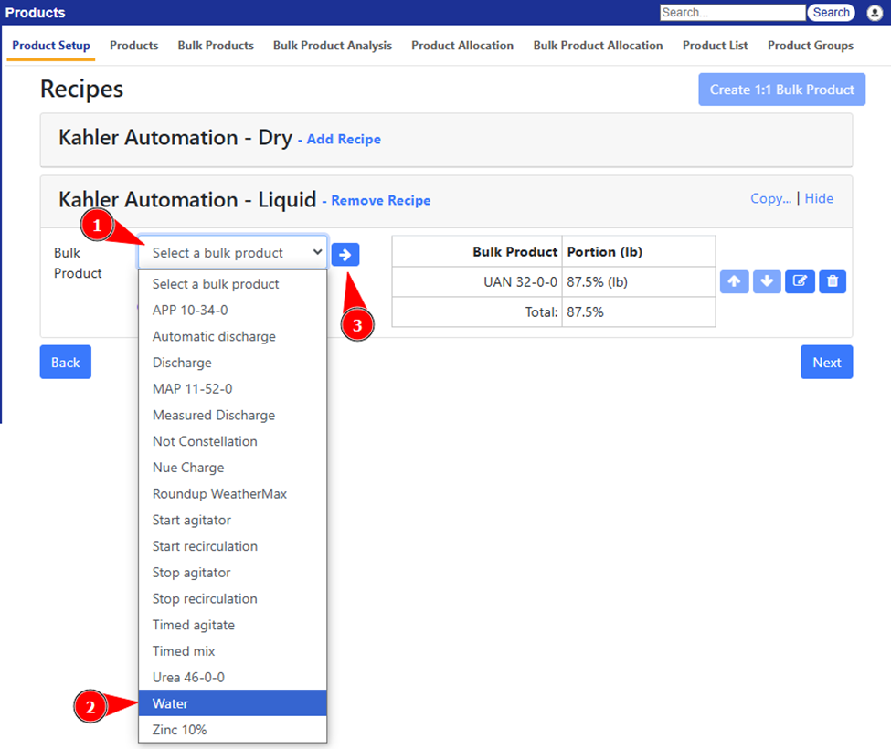 Recipe Configuration in Terminal Management TMX with Constellation